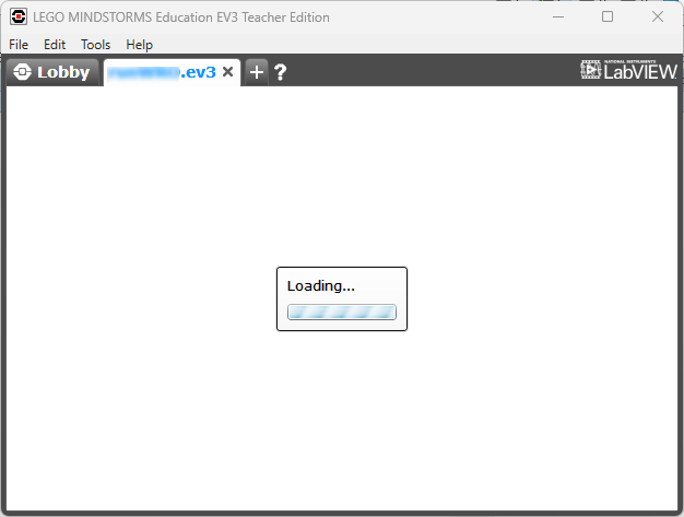Bugfixing a frozen EV3Lab .ev3 file – LEGO Digital Continuum and ...